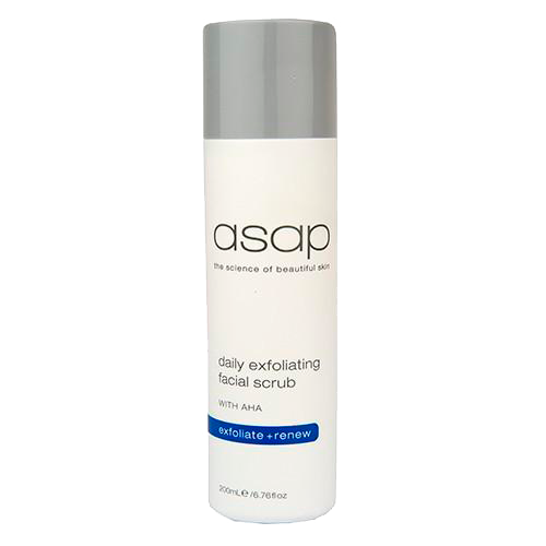 ASAP Daily Exfoliating Facial Scrub – LoveBeauty Skin Store